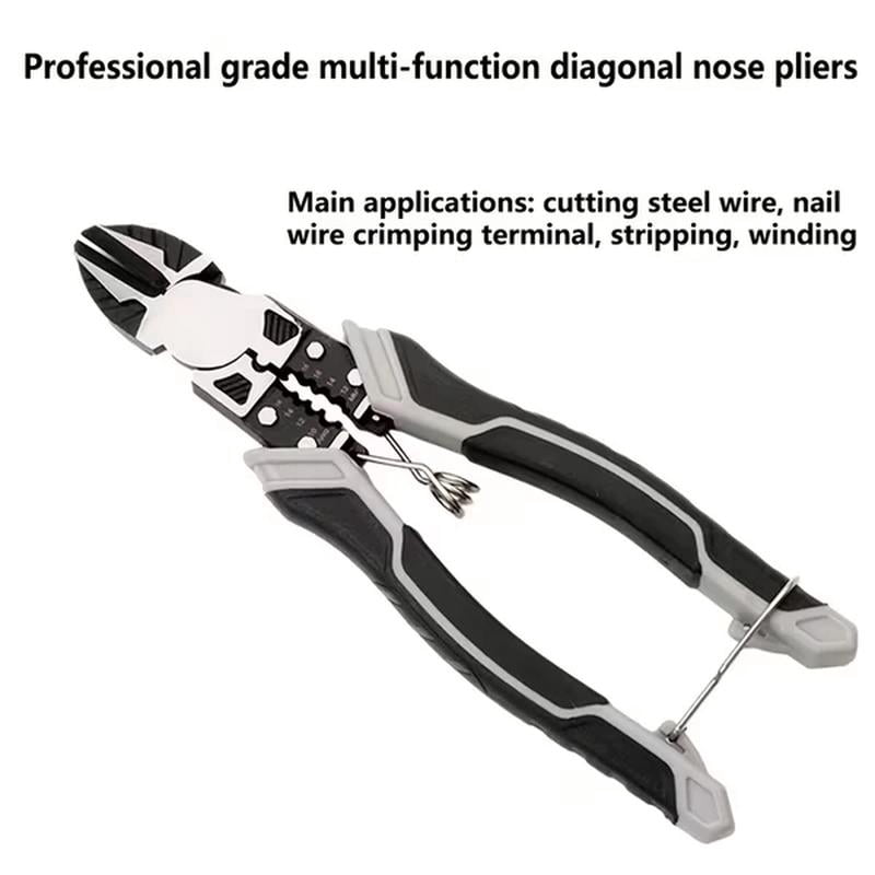 3-Piece Multi-Function Heavy Duty Pliers Set, Professional Grade Hand ...