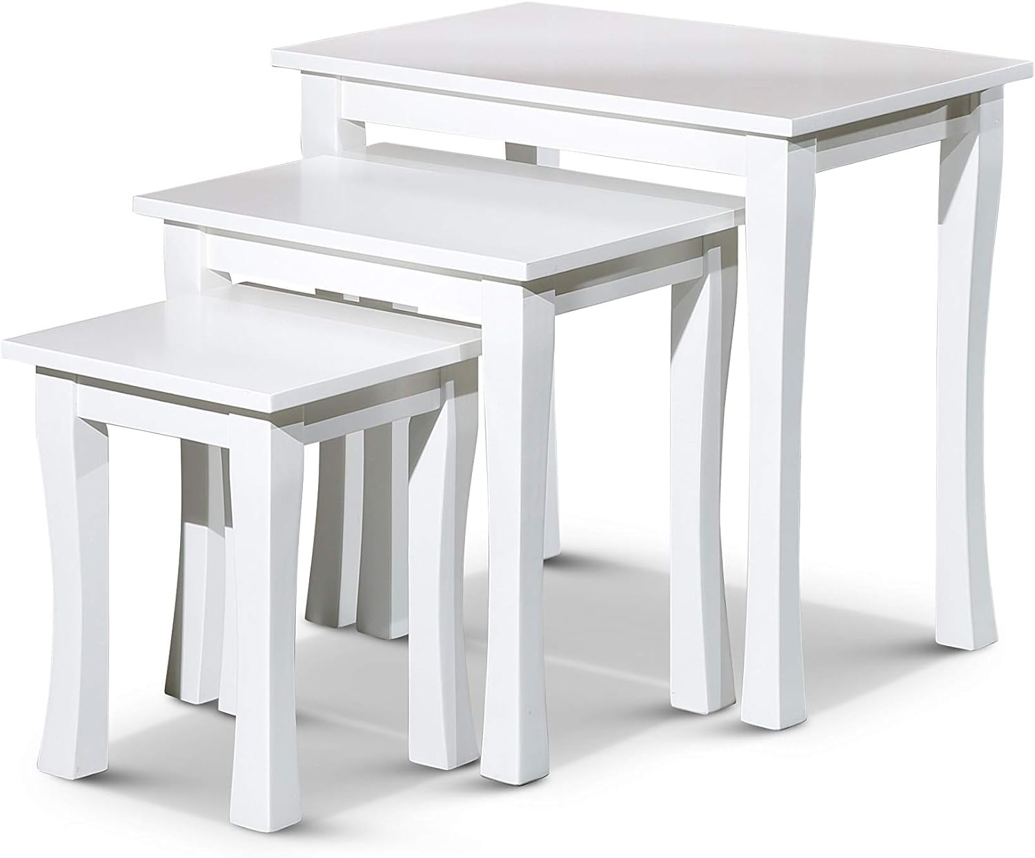 3-Piece Nesting Tables Indoor Living Furniture Collection - Walmart.com