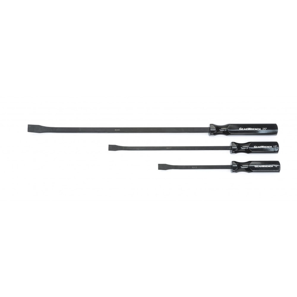 3 Piece Pry Bar Set 12", 17", 25" W/Angled Tips - Walmart.com
