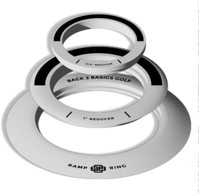 3-Piece Putting Ring Set, Putting Green Indoor Ramp Ring & Hole ...