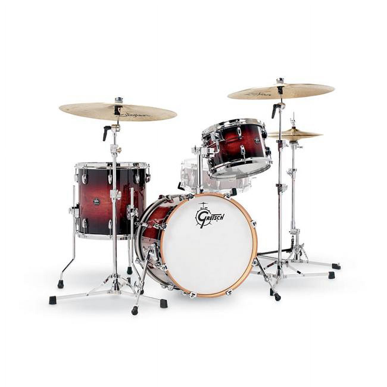 3 Piece Renown Drum Set, Cherry Burst - Walmart.com