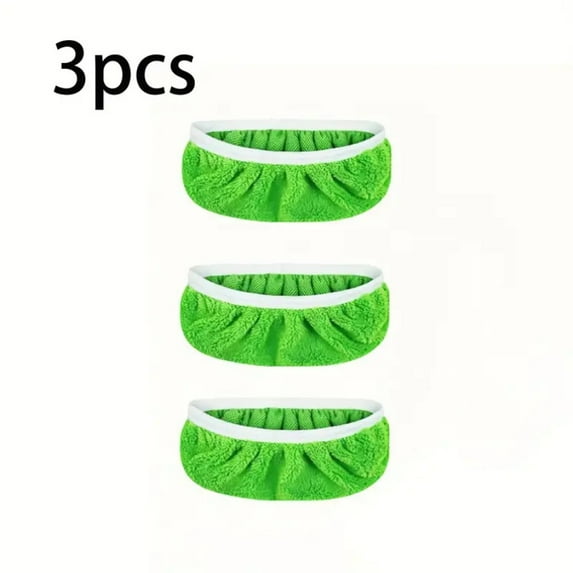 3 Piece Reusable Green/white/gray Mop Cloth, Suitable for Sweeping Mops ...