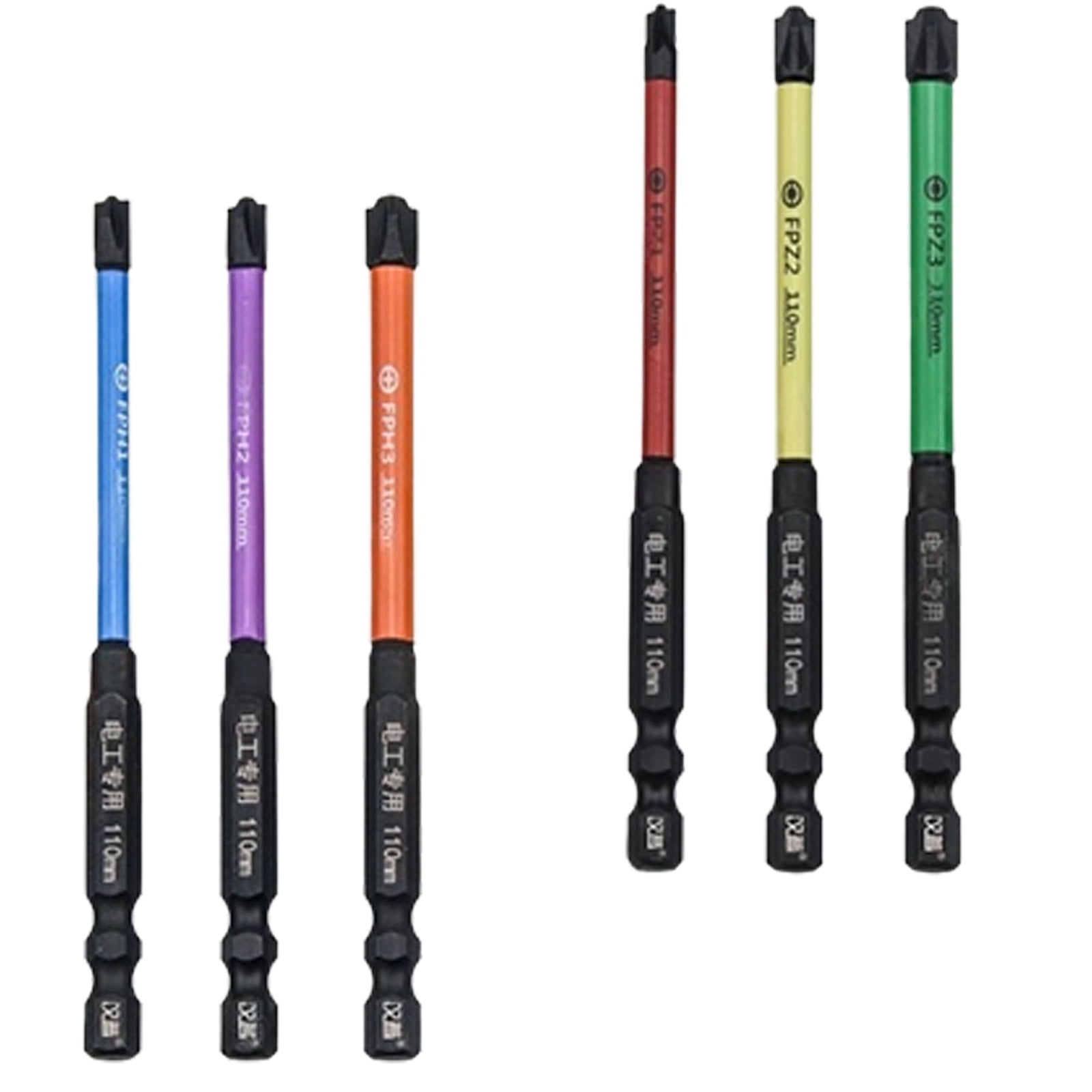 3 Piece Screwdriver Bit Set For Electricians Alloys Steel Construction ...