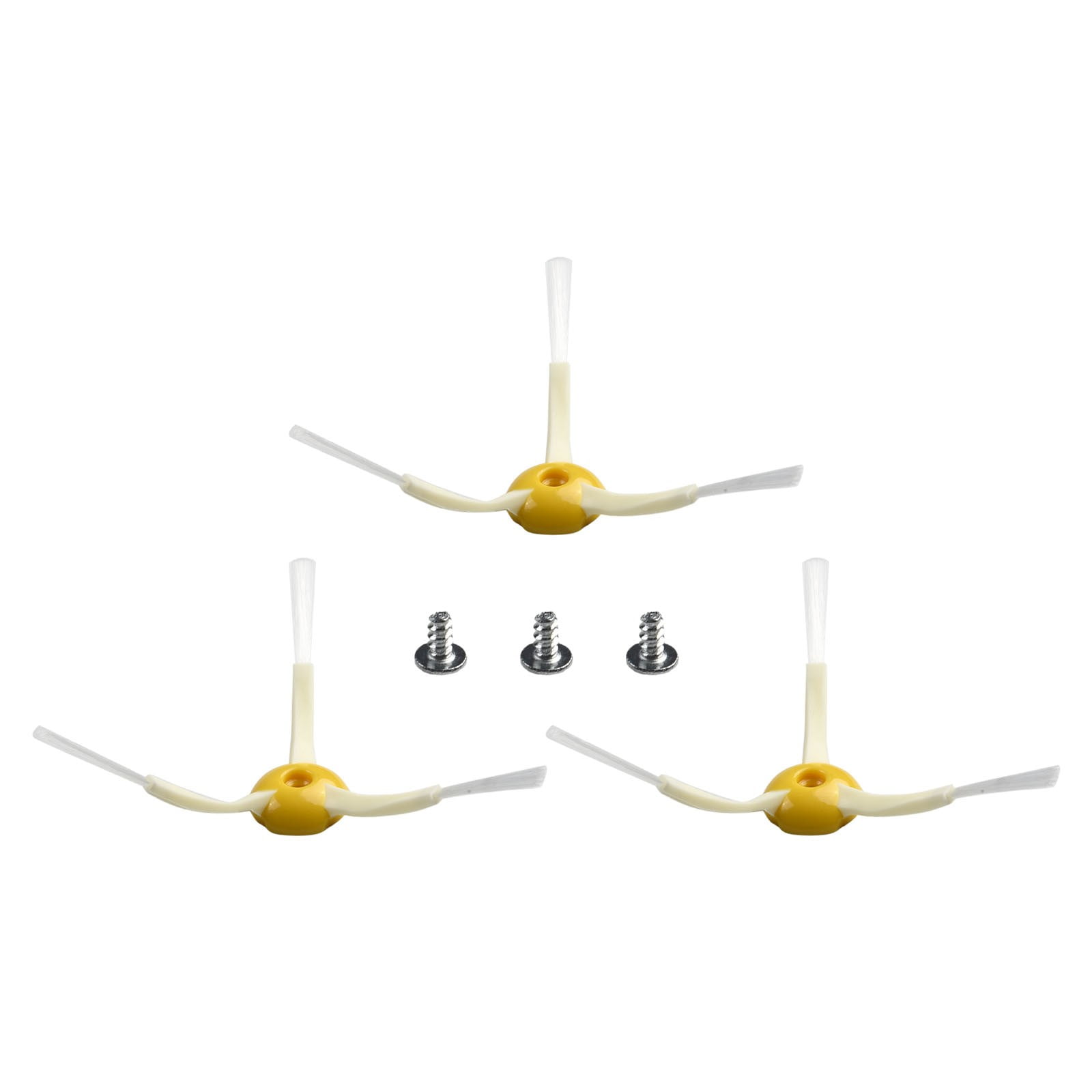 3-Piece Set Side Brushes for Roomba 500/600 Series with Screws ...