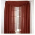 3 Piece Sheer Panel & Scarf Window Treatment Set | Decotex - Walmart.com