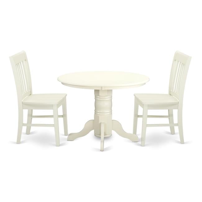 3 Piece Shelton Set, Linen White - Walmart.com