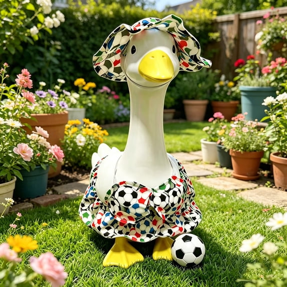 3 Piece Soccer Themed Outfit Set for 19-23 Inch Porch Goose With Bikini ...
