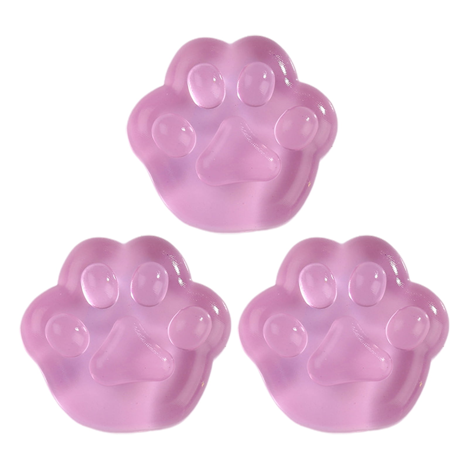3-Piece Soft TPR Stress Relief Toys - Flexible and Quick Recovery Mini ...