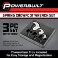 3 Piece Spring-Loaded Crowfoot Wrench Set - Walmart.com