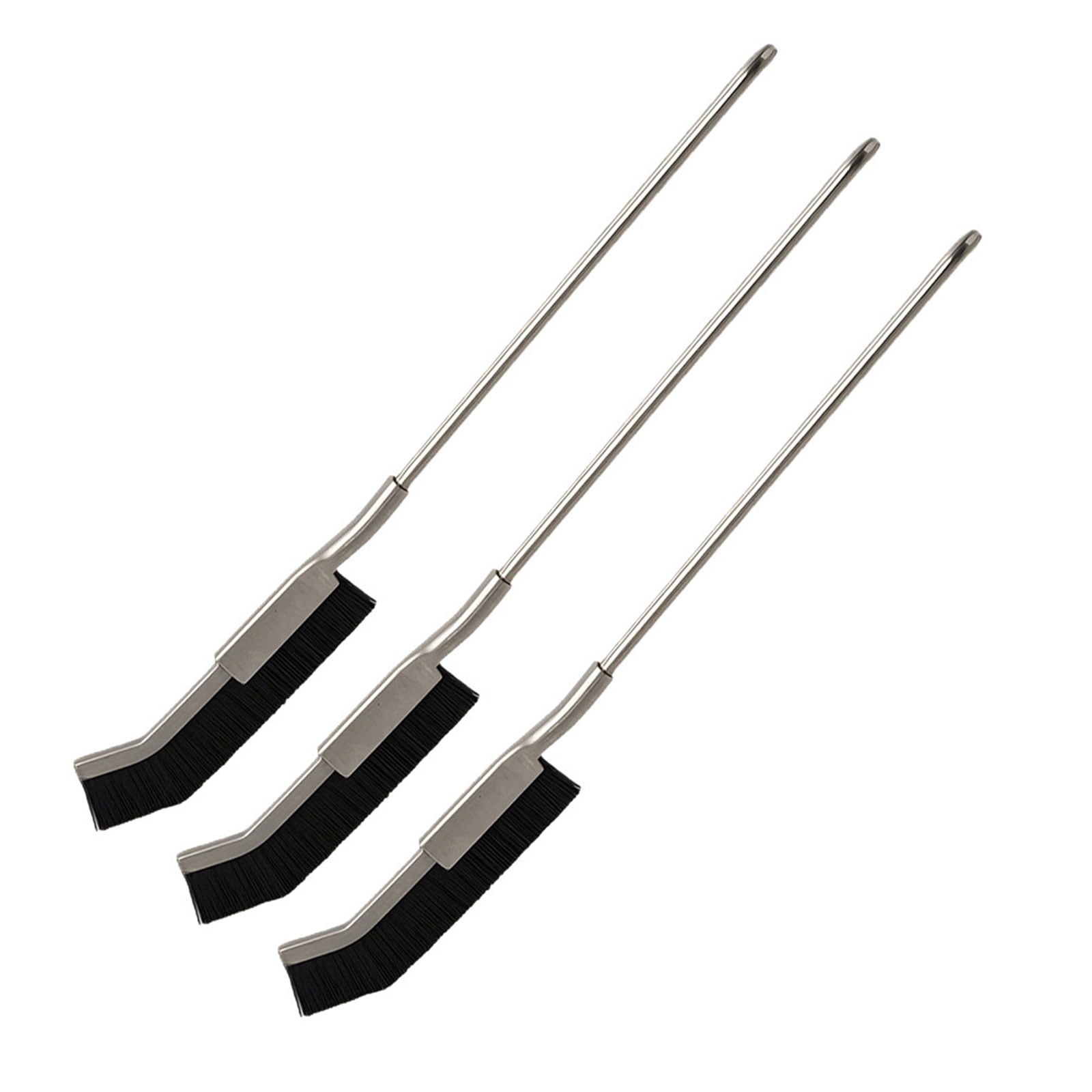 3-Piece Stainless Steel Brushes, Compact Design with Stiff Bristles for ...