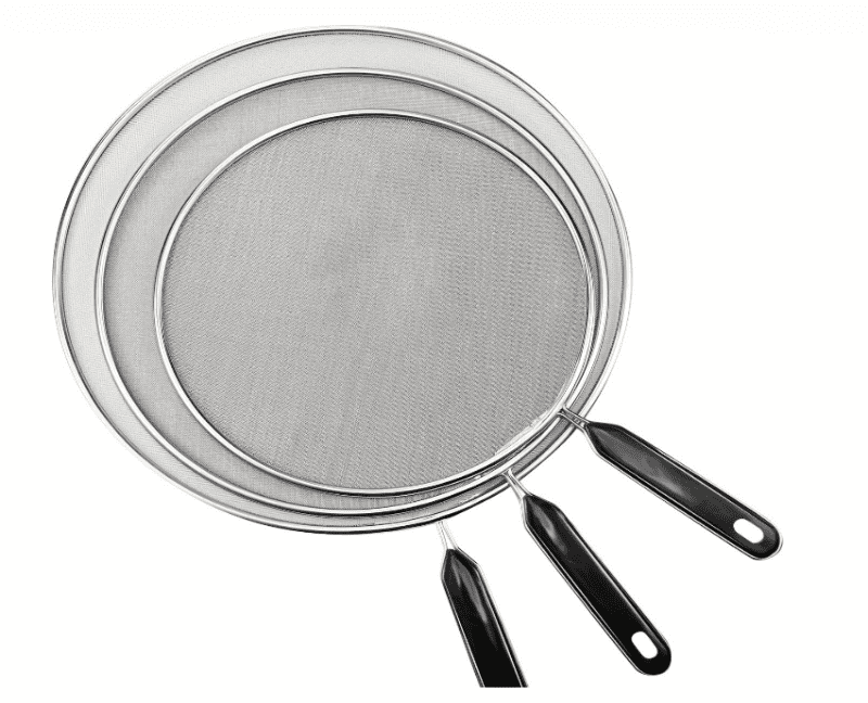 3-Piece Stainless Steel Splatter Guard Set ,Good Grips Stainless Steel ...