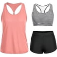3 Piece Swimsuits for Women, Tankini Sets, Modest Bathing Suits ...