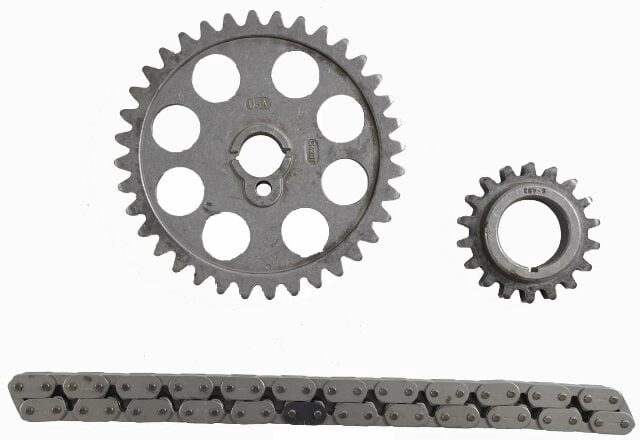 3-Piece Timing Chain Set | Compatible with various 70-82 Ford 5.8L/351 ...