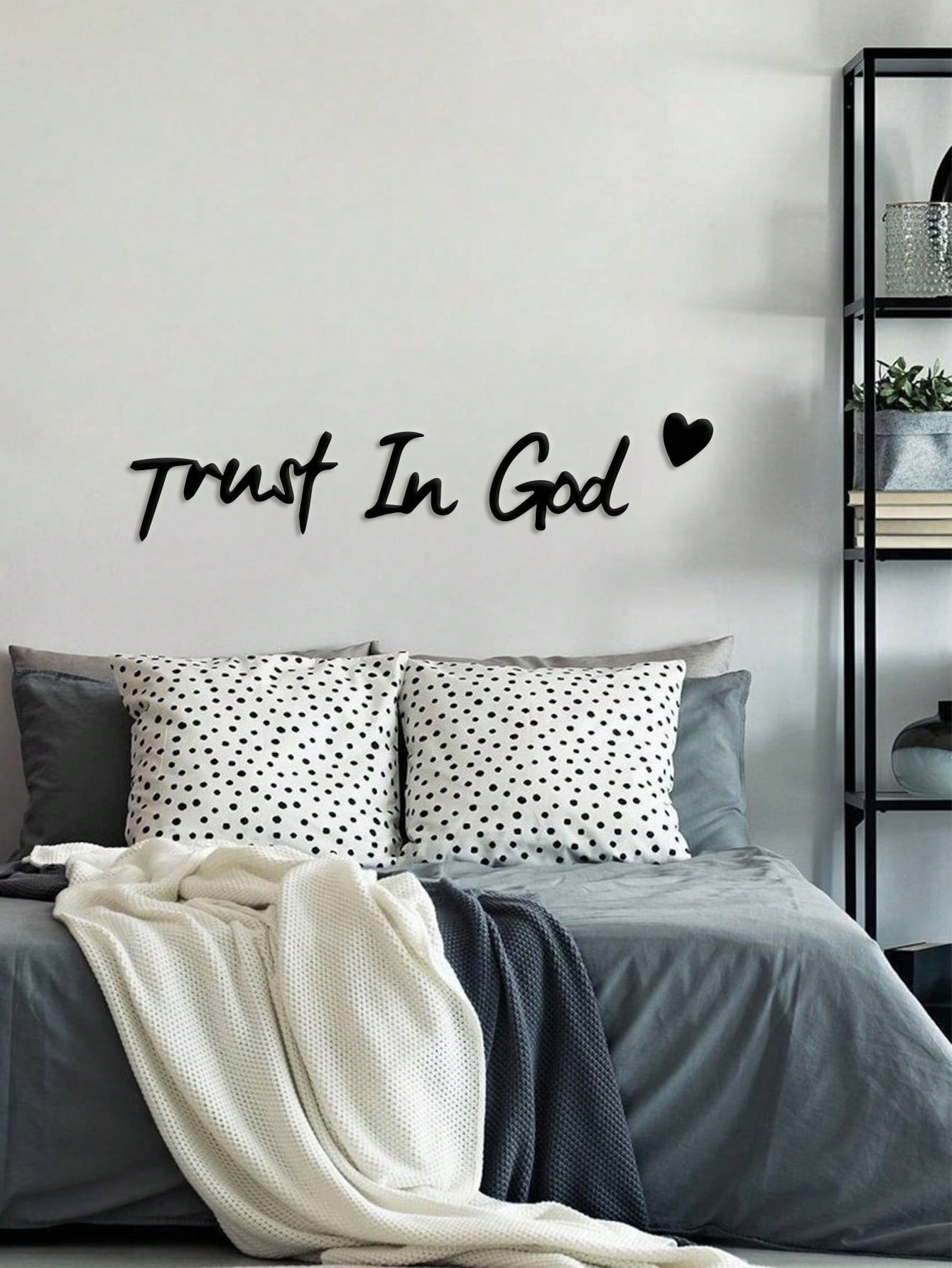 3-Piece 'Trust in God' Metal Wall Decor – Christian Faith Wall Art for ...