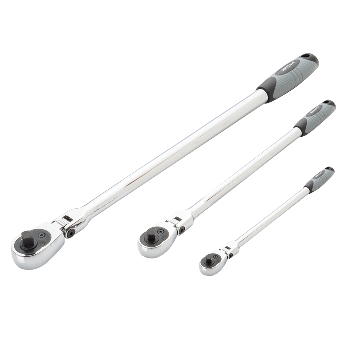 3-Piece XL Flex Ratchet Set Including 1/4 in., 3/8 in. and 1/2 in ...