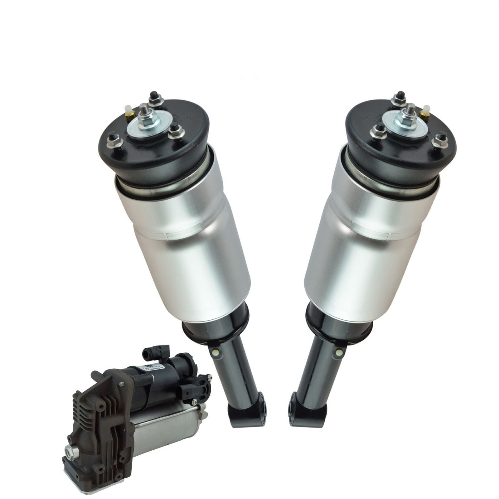 3 Piece for Air Suspension Kit Front Shock Assemblies w/ Compressor for ...