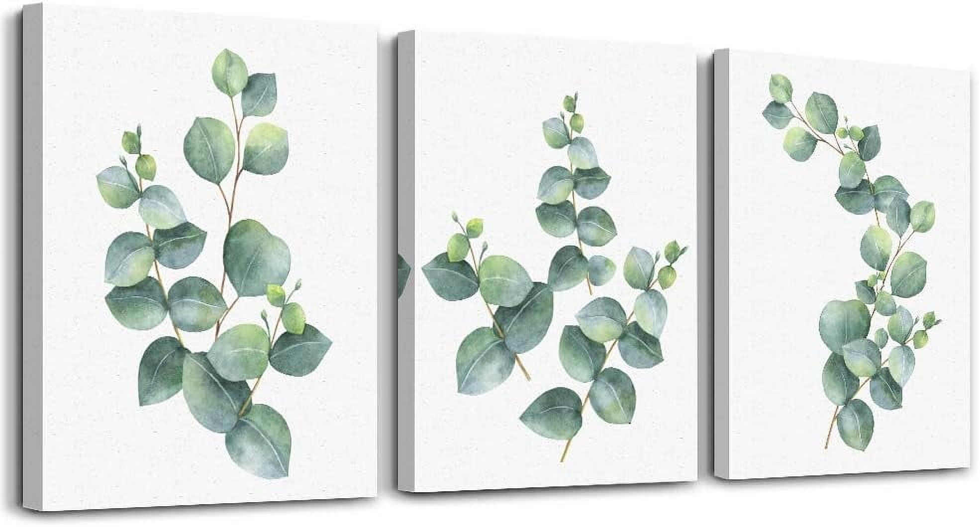 3 Piece framed Canvas Wall Art for living room bathroom Wall Decor ...