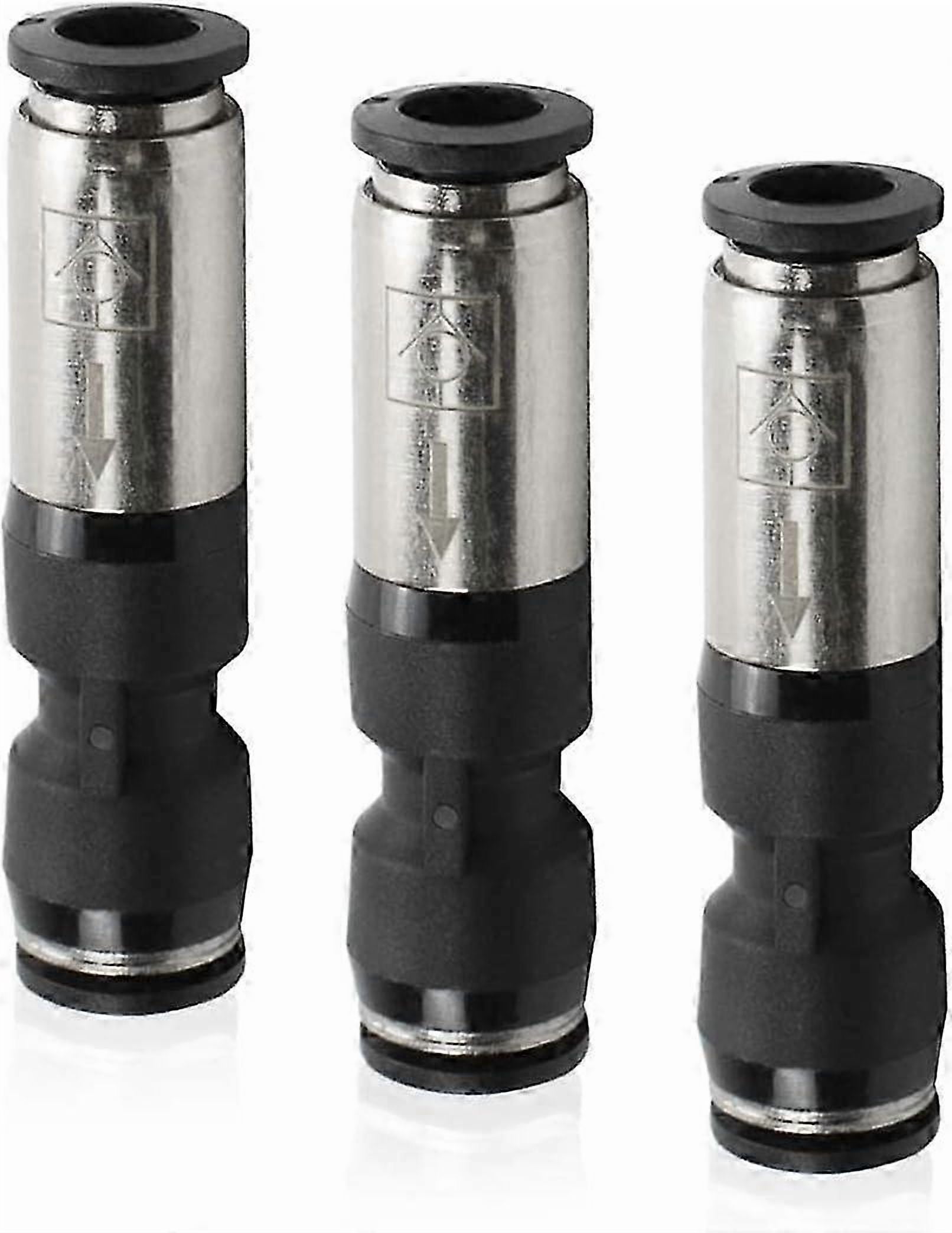 3 Pieces 6mm Straight One Way Pneumatic Check Valve for Connecting ...
