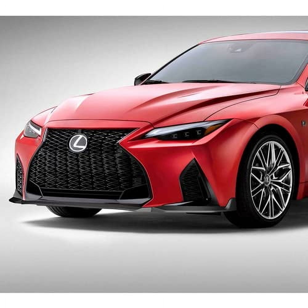 3 Pieces ABS Front Bumper Lip Spoiler Splitter Side Body Kit Trim ...