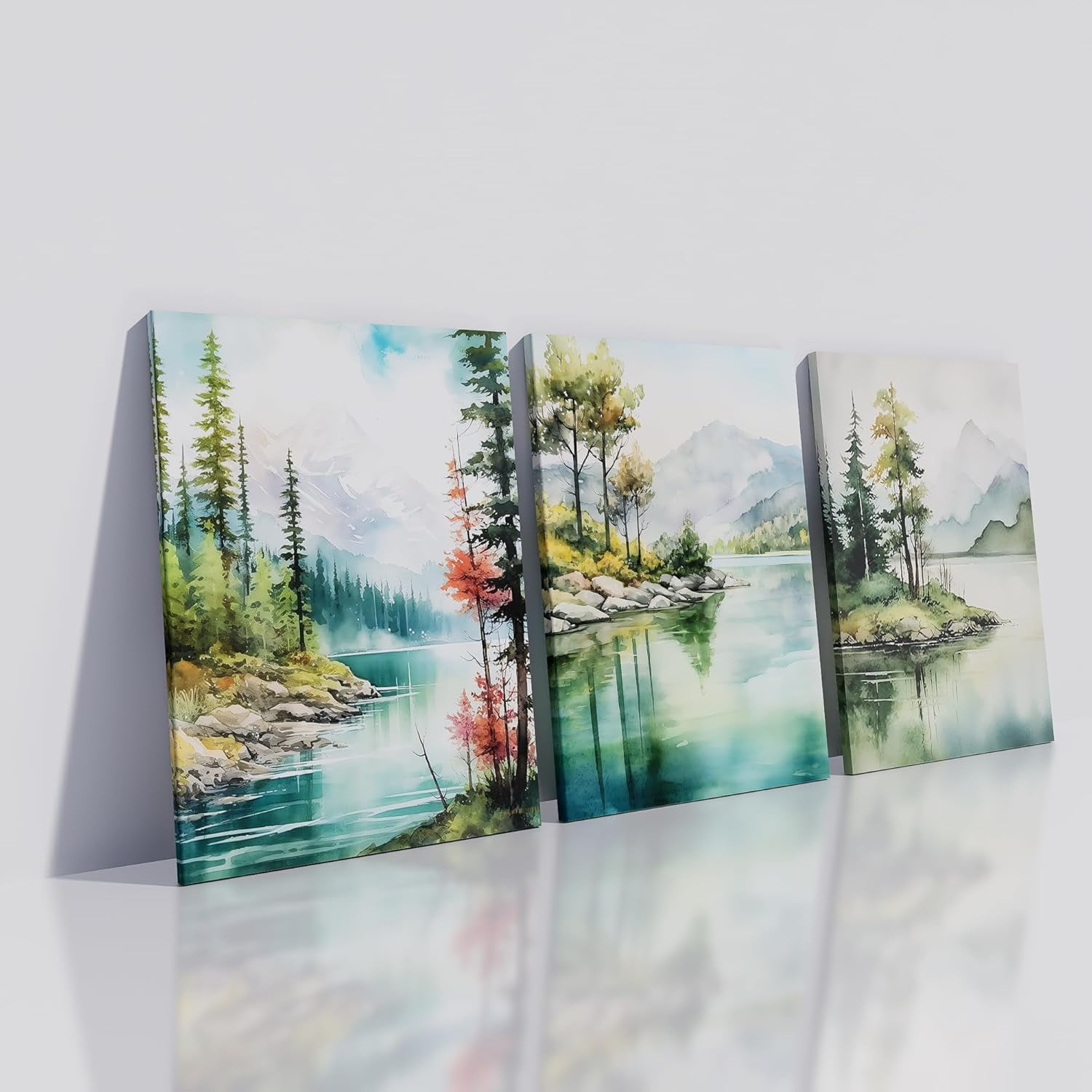 3 Pieces Abstract Elephants Canvas Wall Hieng Sci-Fi Elephants Posters ...