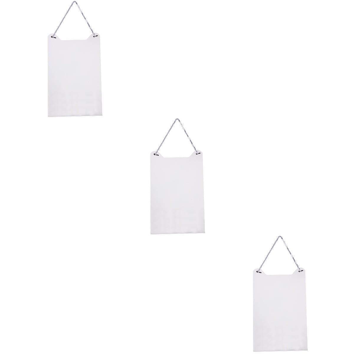 3 Pieces Acrylic Price Tag Hanging Sign Holder Clear Display Shelf ...