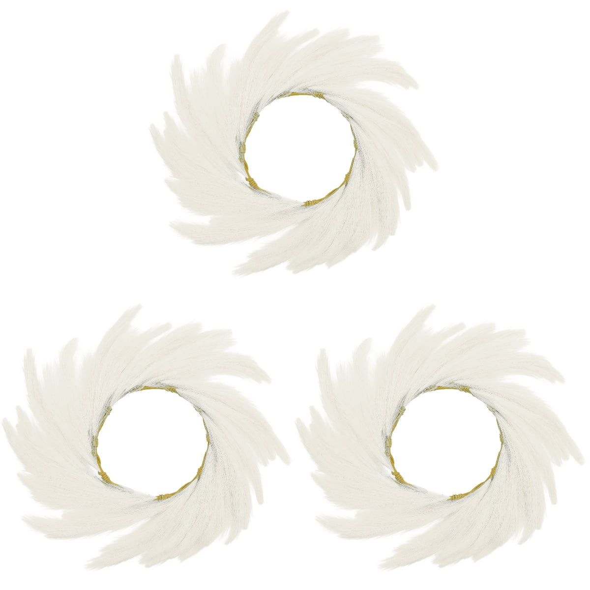 3 Pieces Artificial Reed Garland Artificial Plants Garland Fake Wreath ...