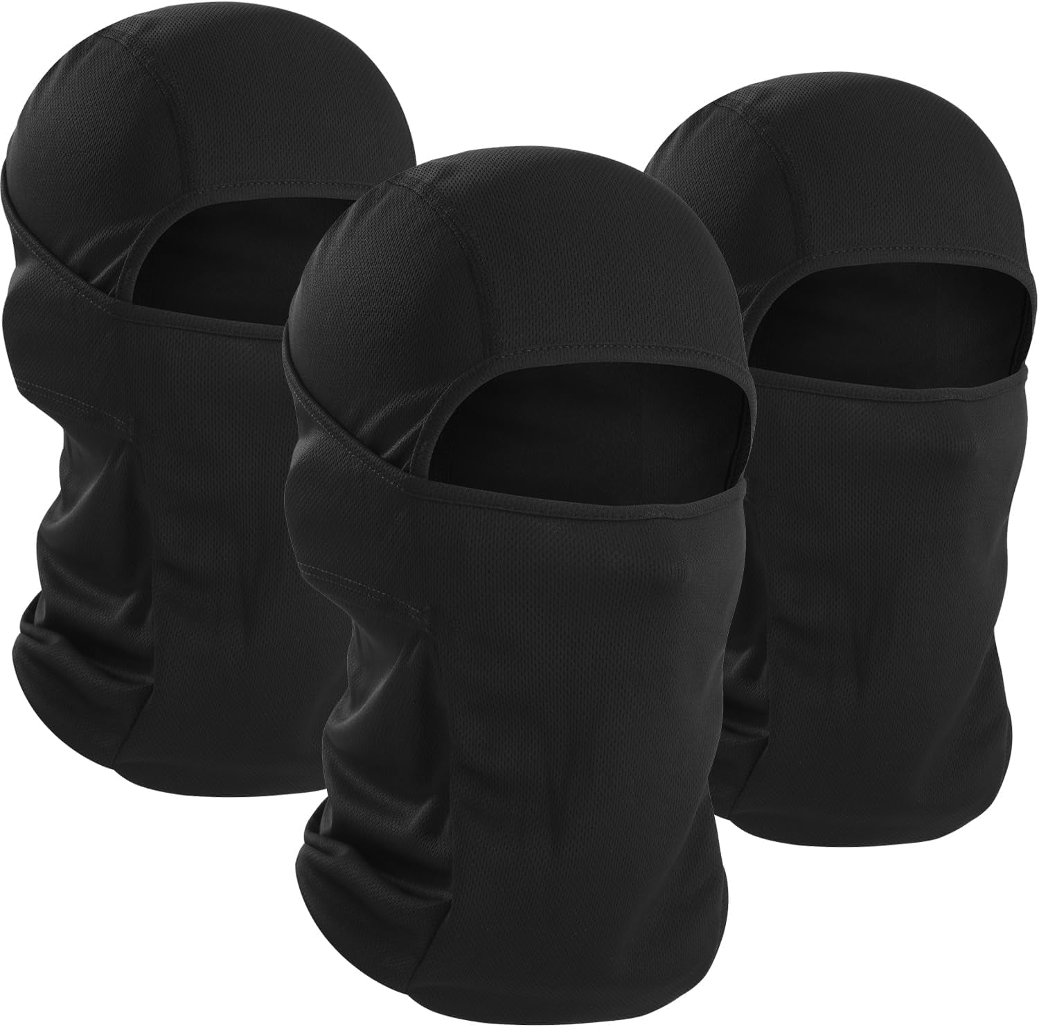 3 Pieces Balaclava Face Mask of Men - Ski Cycling Mask, Breathable ...