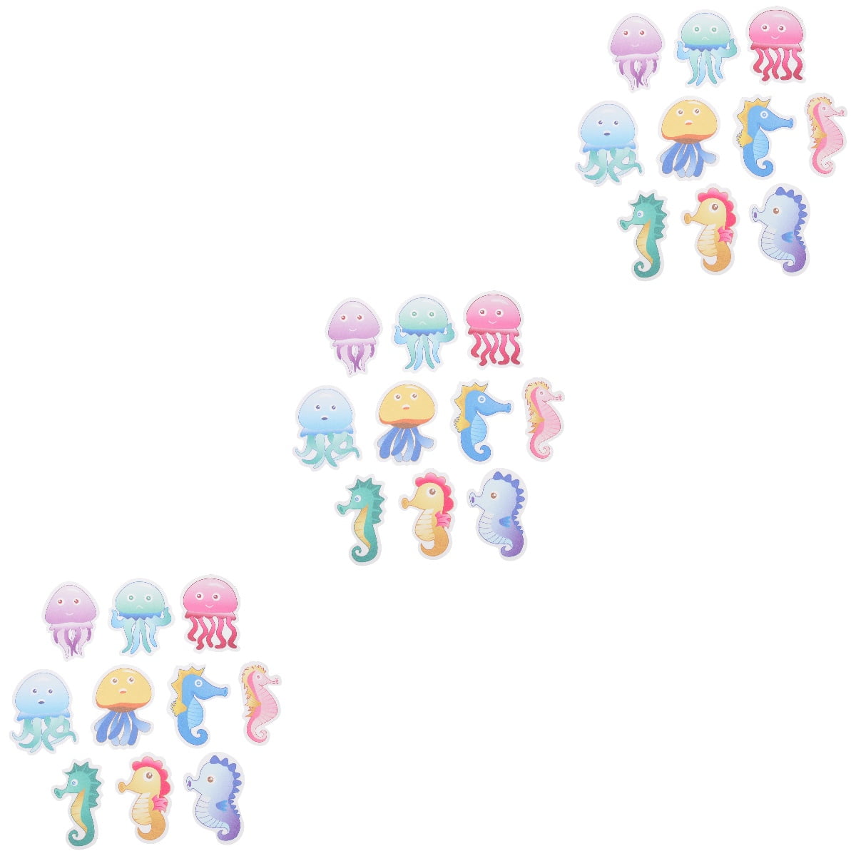 3 Pieces Bathroom Cartoon Anti Slip Inflatable Hot Tub Non Bathtub ...