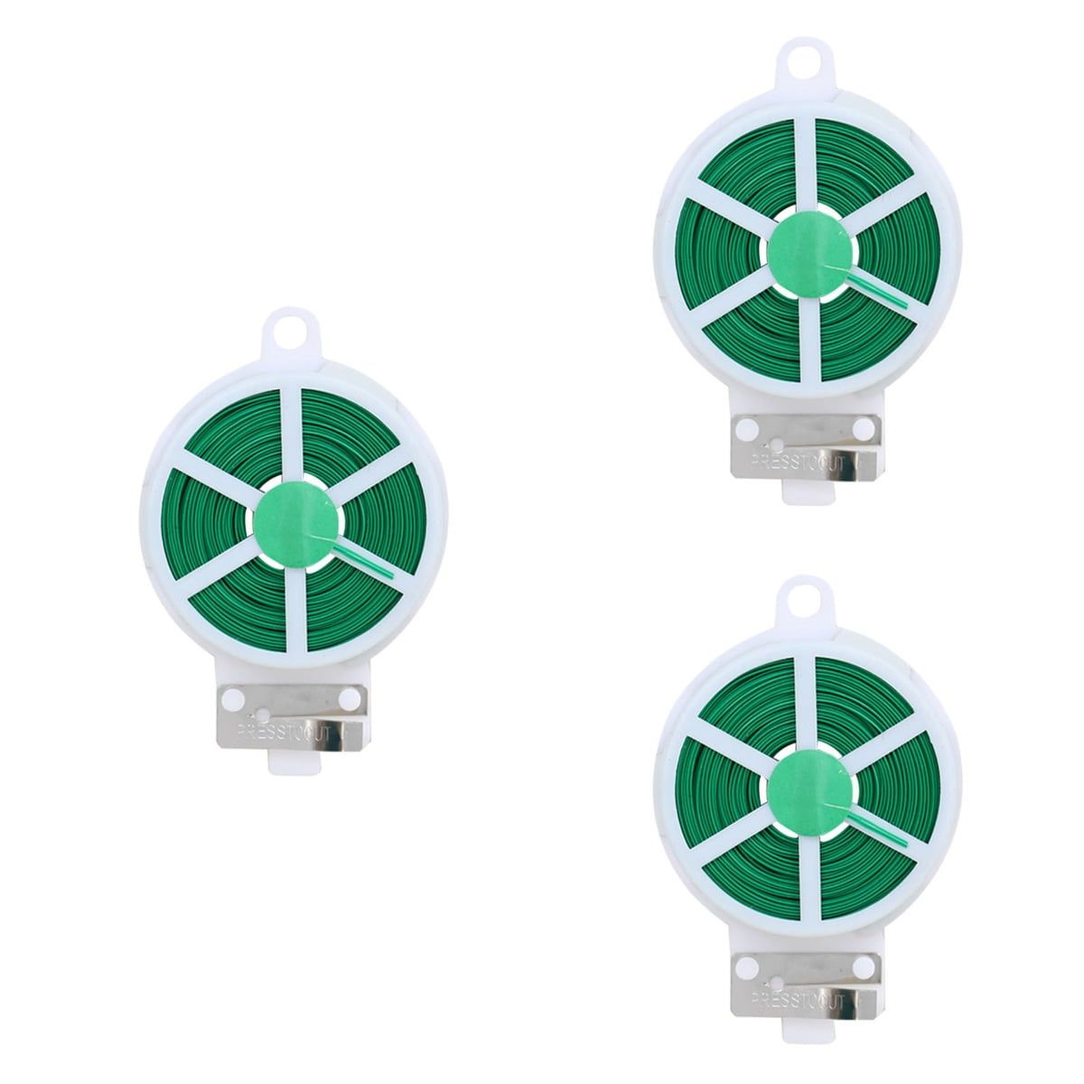 3 Pieces Black Zip Ties Cable Clamps Galvanized Steel Wire Flexible ...