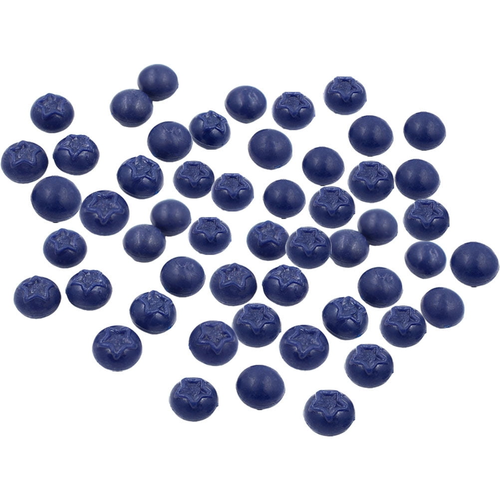 3 Pieces Blueberry Beads Simulated Accessories Simulation Fruit Fake ...