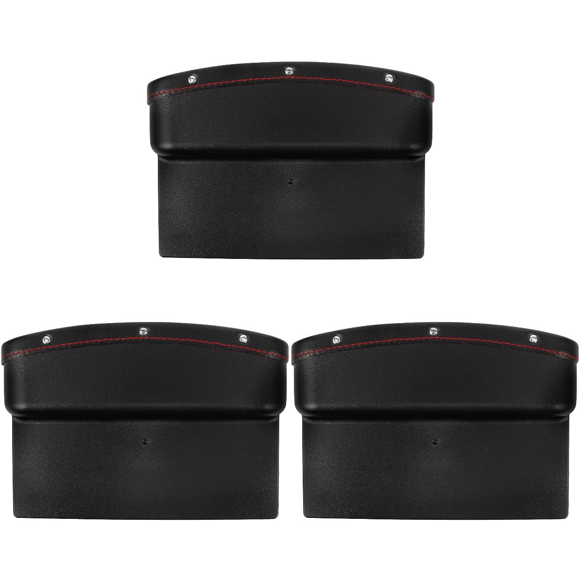 3 Pieces Car Seat Storage Box Cars Organizer Front Filler Passenger ...