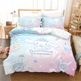3 Pieces Cinnamo_roll Bedding Set 3D Printed Cartoon Duvet Cover Sets ...