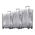 3 Pieces Clear PVC Suitcase Covers for Luggage, Waterproof Anti-scratch ...