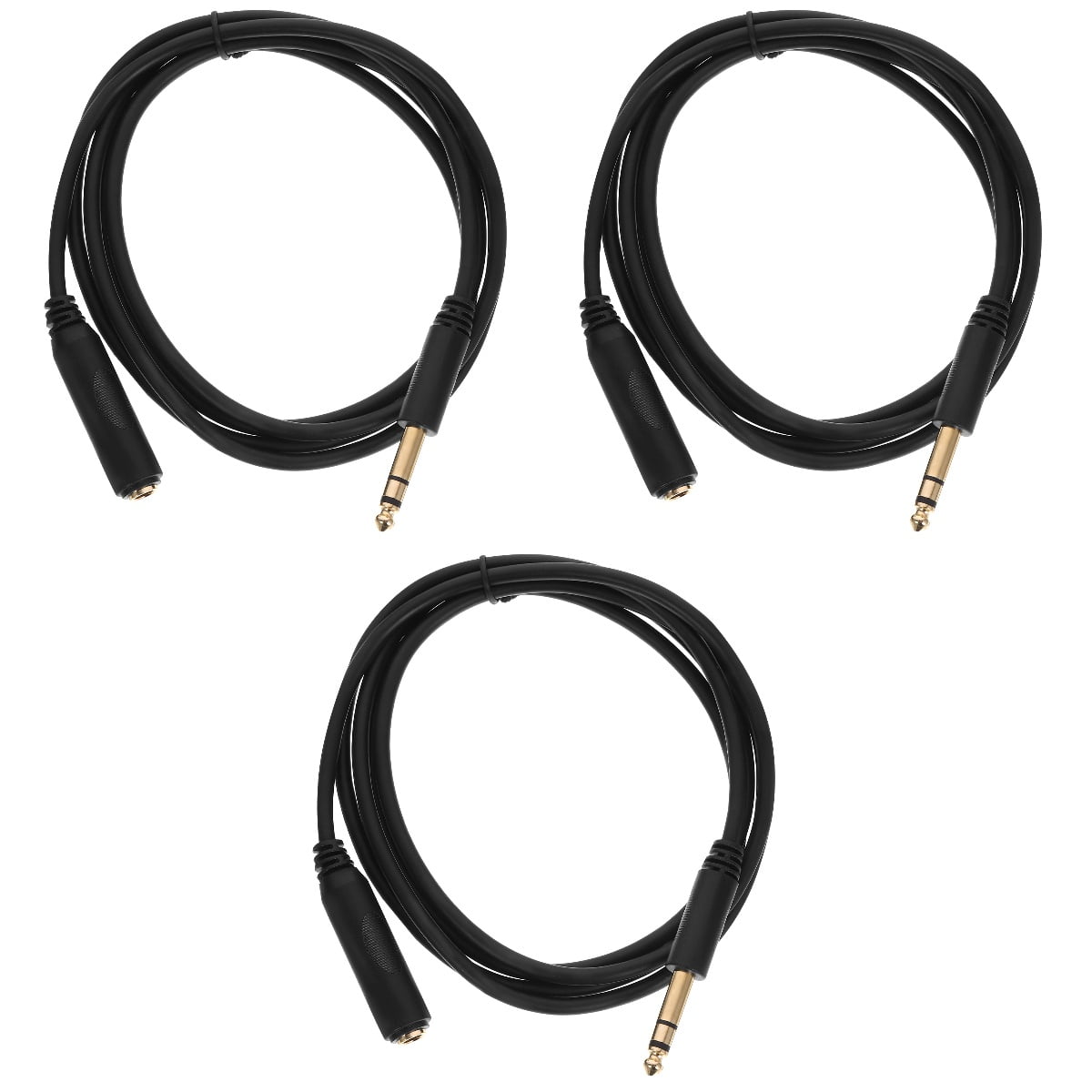 3 Pieces Cords Wired Earbuds Audio Line Noise Reduction Cable - Walmart.com