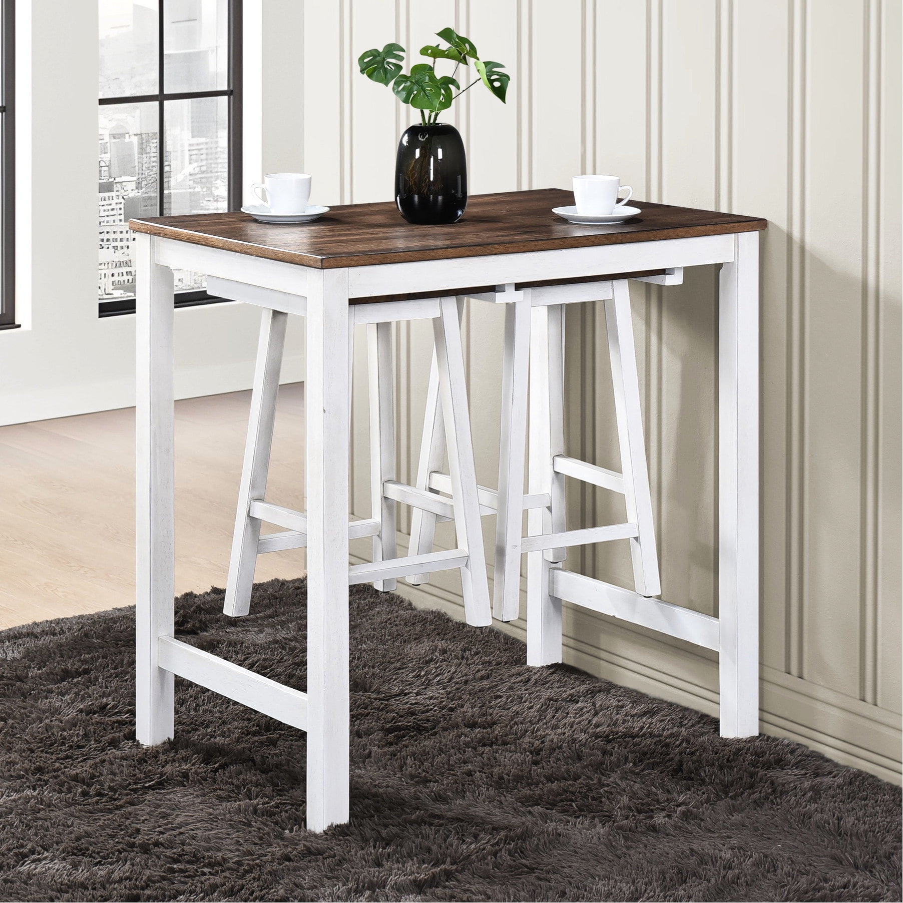 3 Pieces Counter Set, Easy Storage, Modern Farmhouse Aesthetic ...