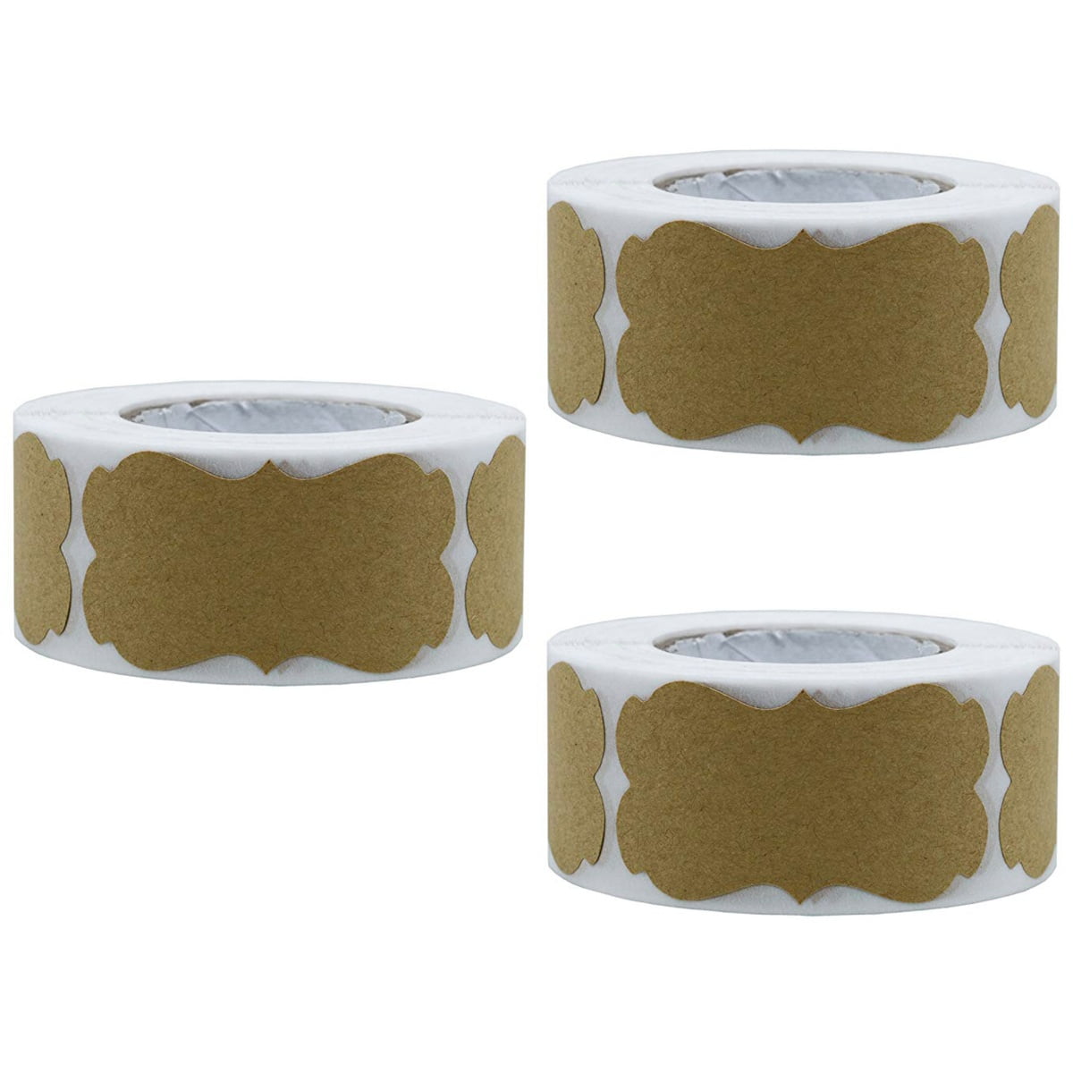 3 Pieces Craft Labels Dot Stickers Paper Labels Restaurant Receipt ...