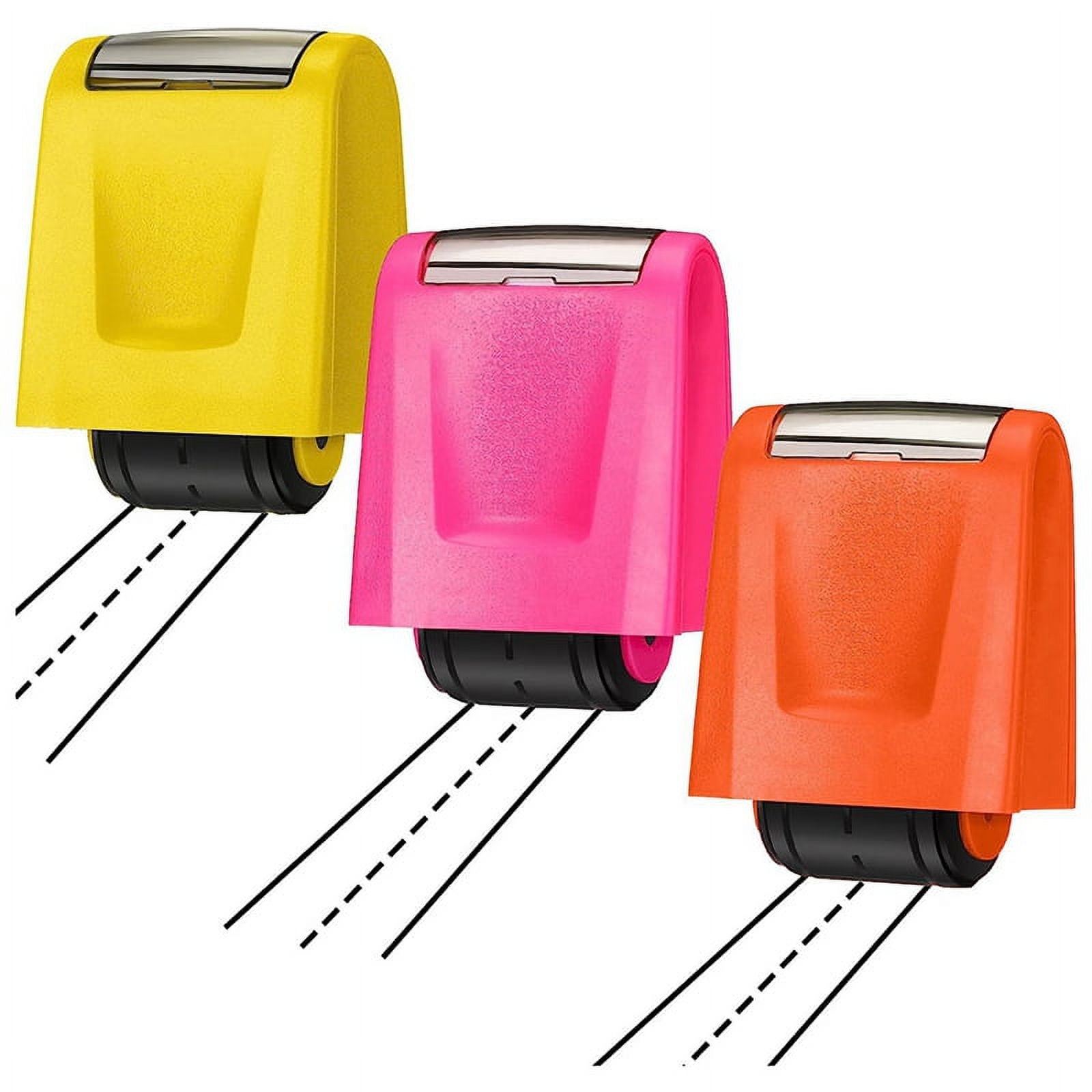 3 Pieces Dashed Handwriting Lines Practice Roller Stamp Self Inking ...