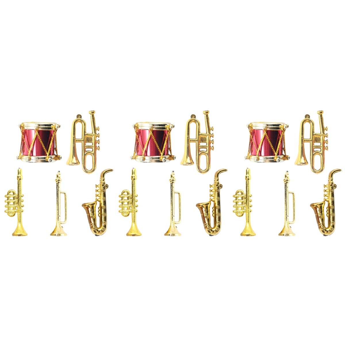 3 Pieces Dollhouse Musical Instrument Simulated Mini Instruments Kids ...