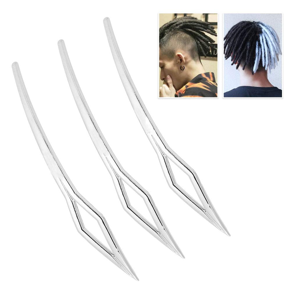 3 Pieces Dreadlocks Tool, Dreadlocks Interlocking Needles Crochet ...