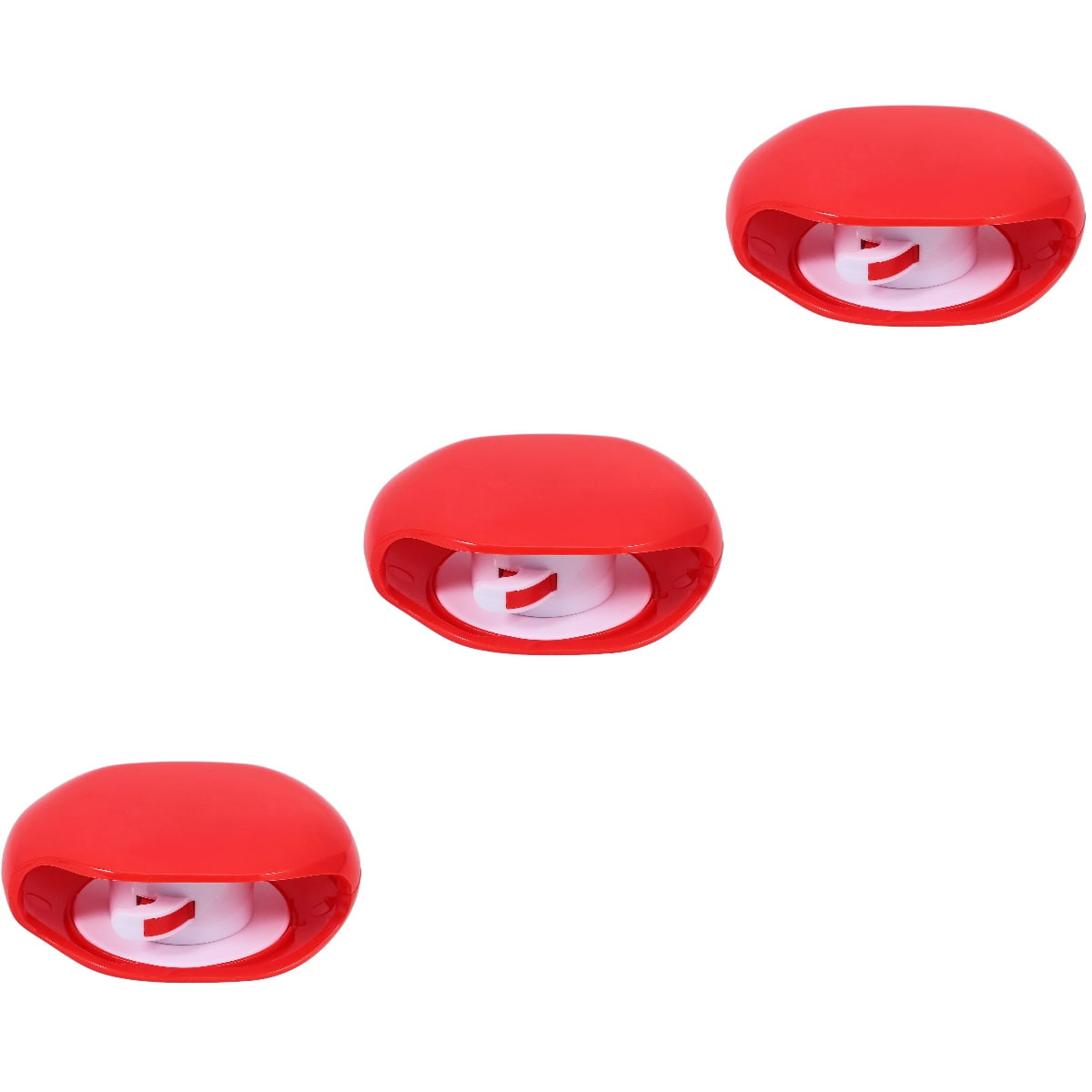 3 Pieces Earphone Cable Earbuds Auto Cord Winder Travel Red - Walmart.com