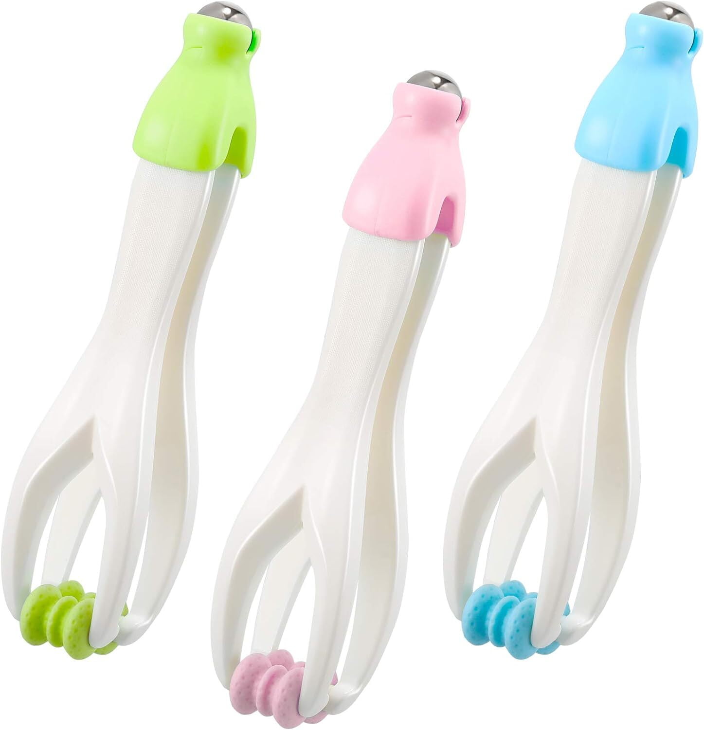 3 Pieces Finger Wrist and Hand Massager Hand Massage Roller Tools ...