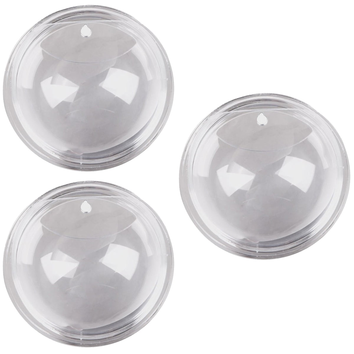 3 Pieces Fish Bowl Wall Mounted Tank Planter Decor - Walmart.com