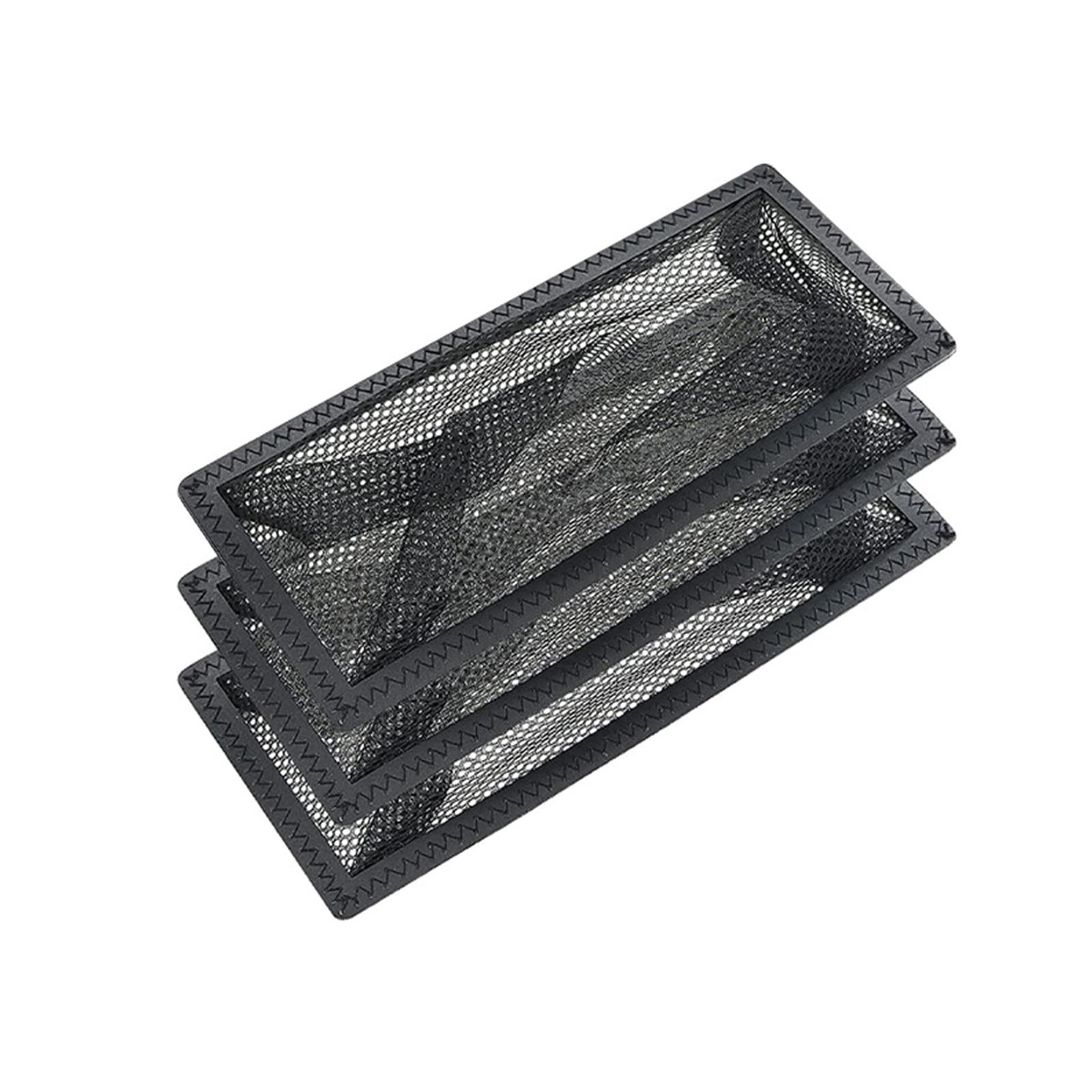 3 Pieces Floor Register Cover Durable Vent Mesh Screen for Bathroom ...