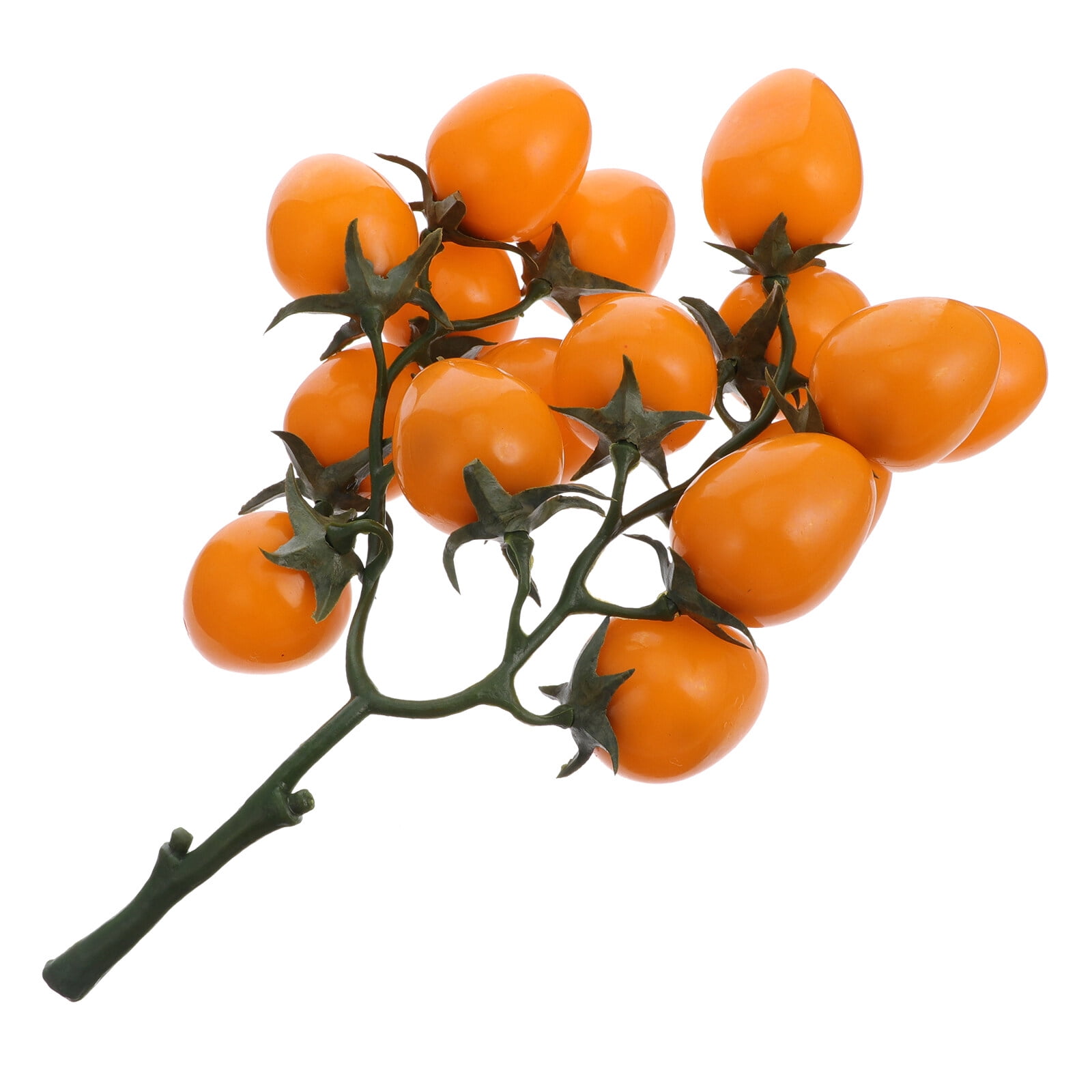 3 Pieces Foam Small Fake Fruit Plastic Tomatoes Simulated Skewers Props ...