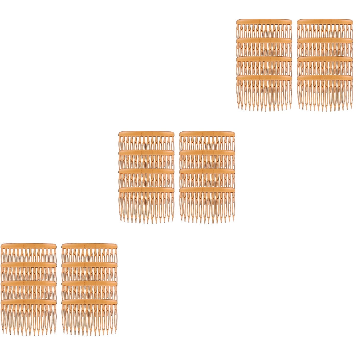 3 Pieces French Twist Grip Gauze Hair Comb Hair Clip Combs Woman 7x4cm ...