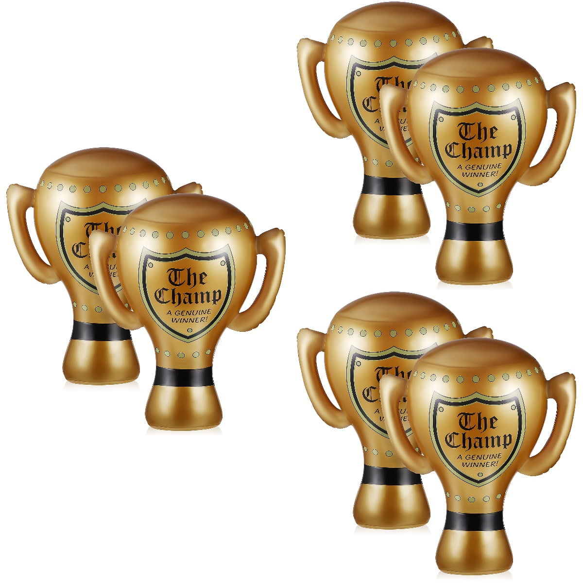 3 Pieces Game Big Inflatable Trophy Trophies Football Soccer Balloons ...