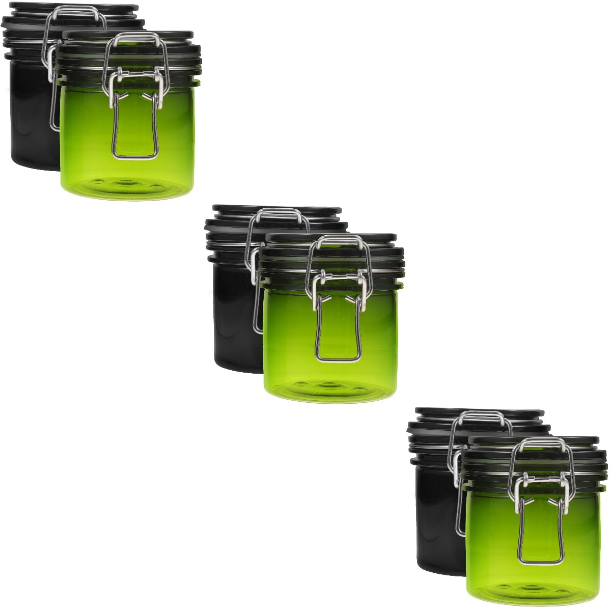 3 Pieces Glue Storage Tank Aluminum Eyelash Container - Walmart.com