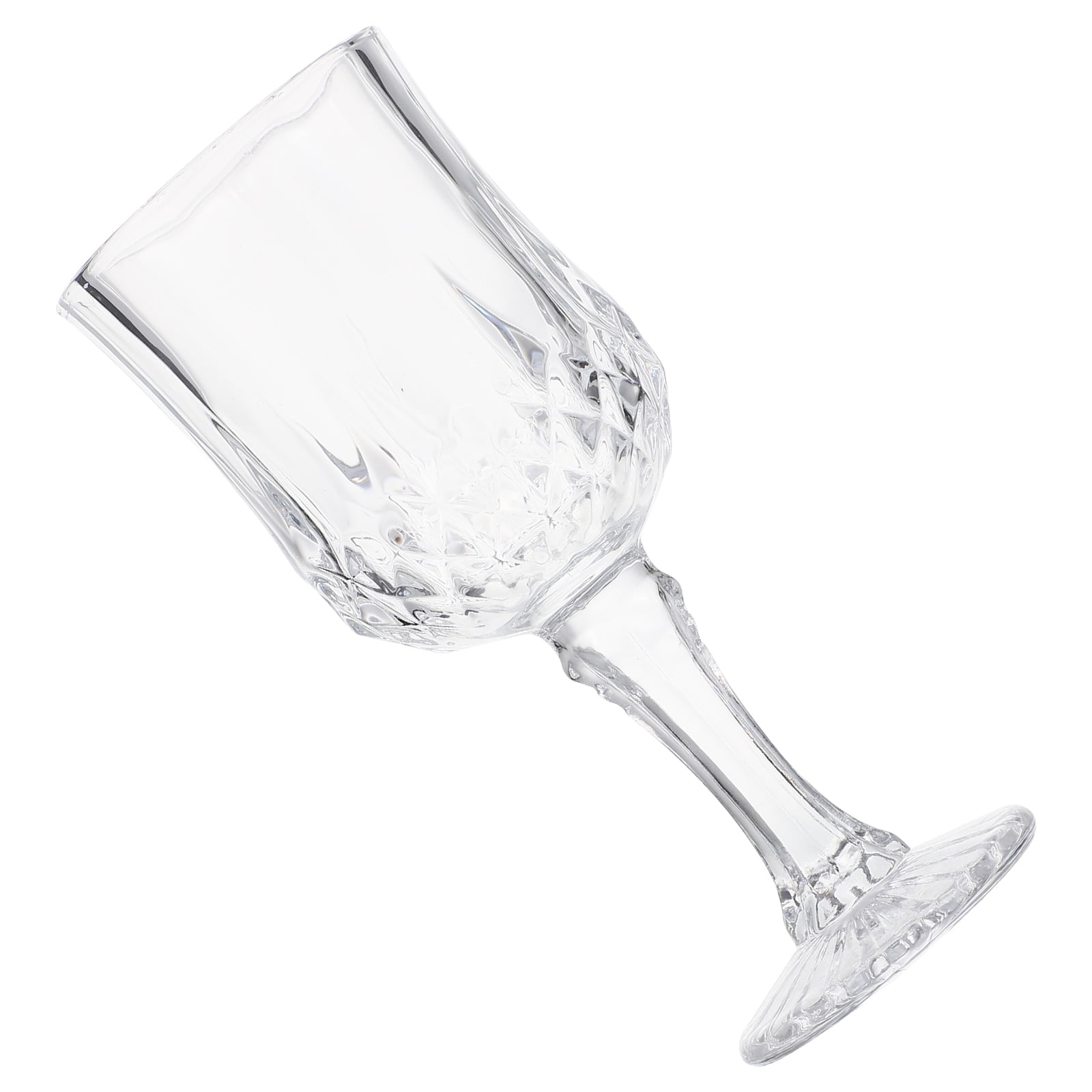 3 Pieces Goblet Party Wine Glass Water Goblets Cocktail Glasses Storage Container