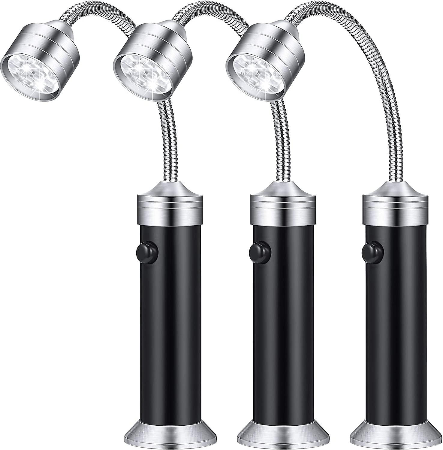 3 Pieces Grill Barbecue Light Magnetic Base Led Bbq Light Adjustable ...