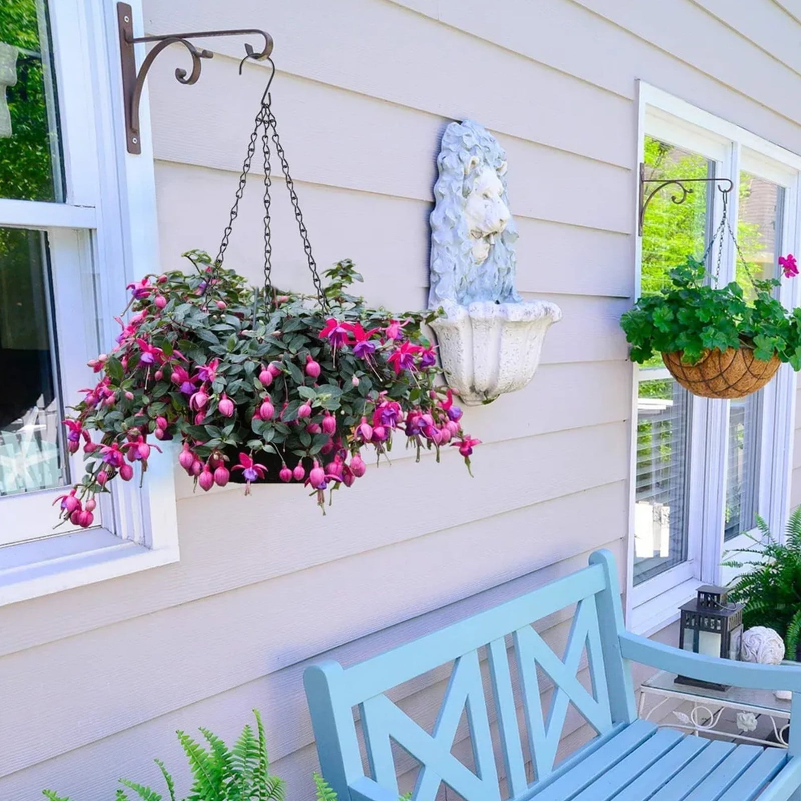 3 Pieces Hanging Baskets Chains 3 Leads Hanging Chains 16 Inches Long ...